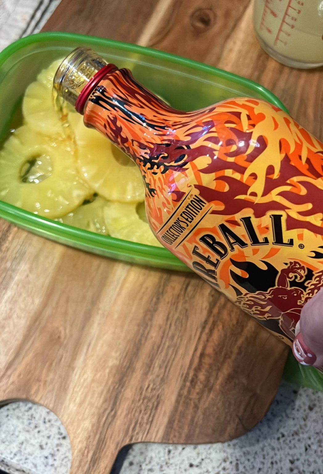 Fireball Cake on the Blackstone | Best Blackstone Recipes